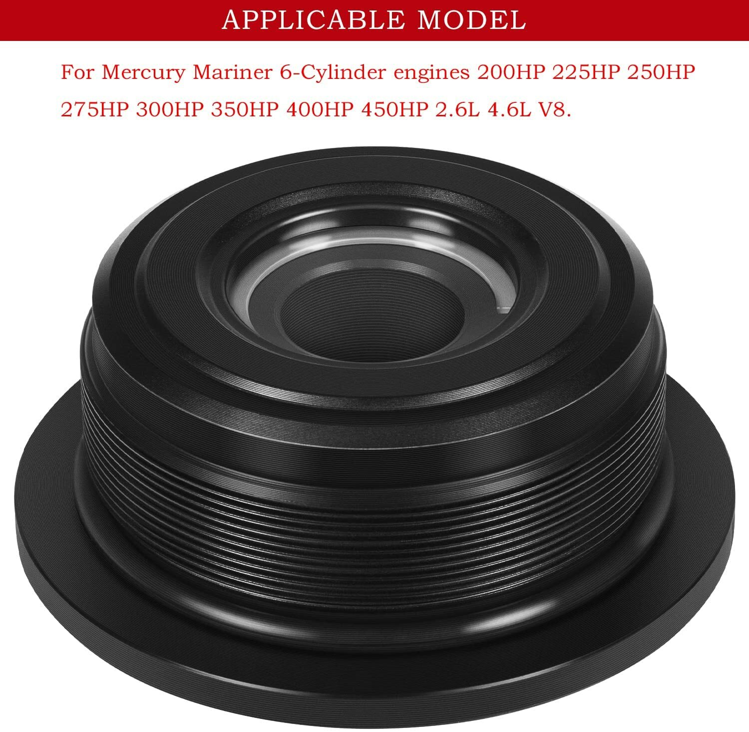 2x Verado Trim Cap For Mercury Outboard 8M0118299 896157A01 6-Cylinder ...