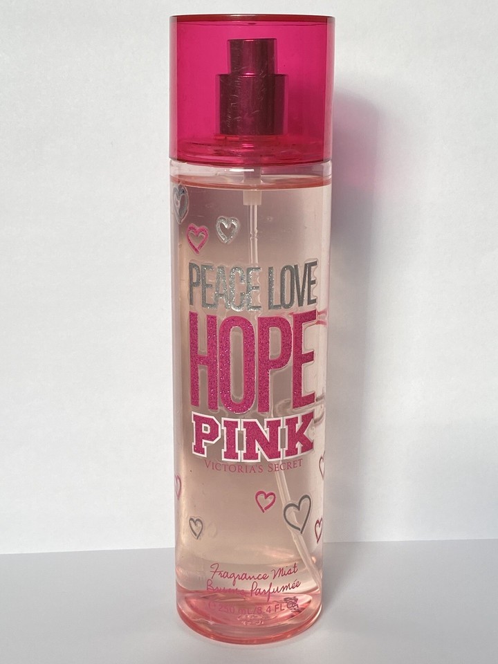 Victoria's Secret PINK PEACE LOVE HOPE Fragrance Spray Mist 8.4 oz | eBay