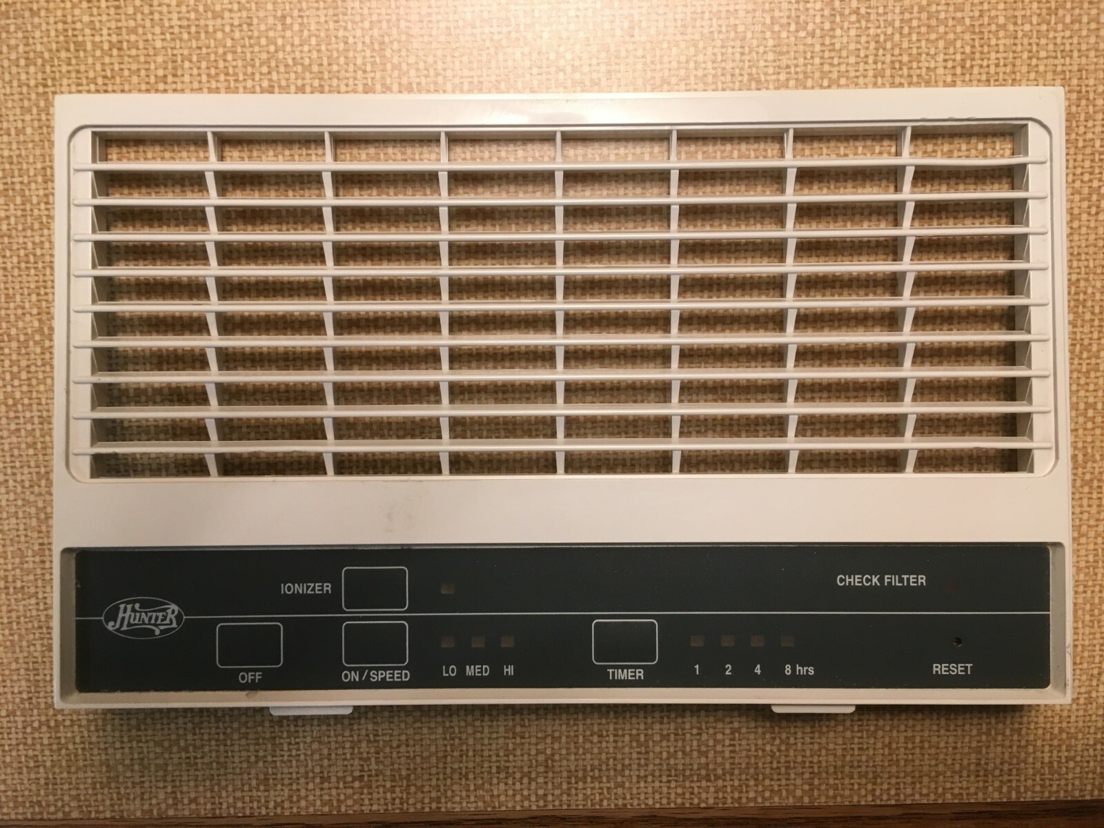 Hunter Air Cleaner 30375 Parts: Control Panel/Defuser Top Grille | eBay