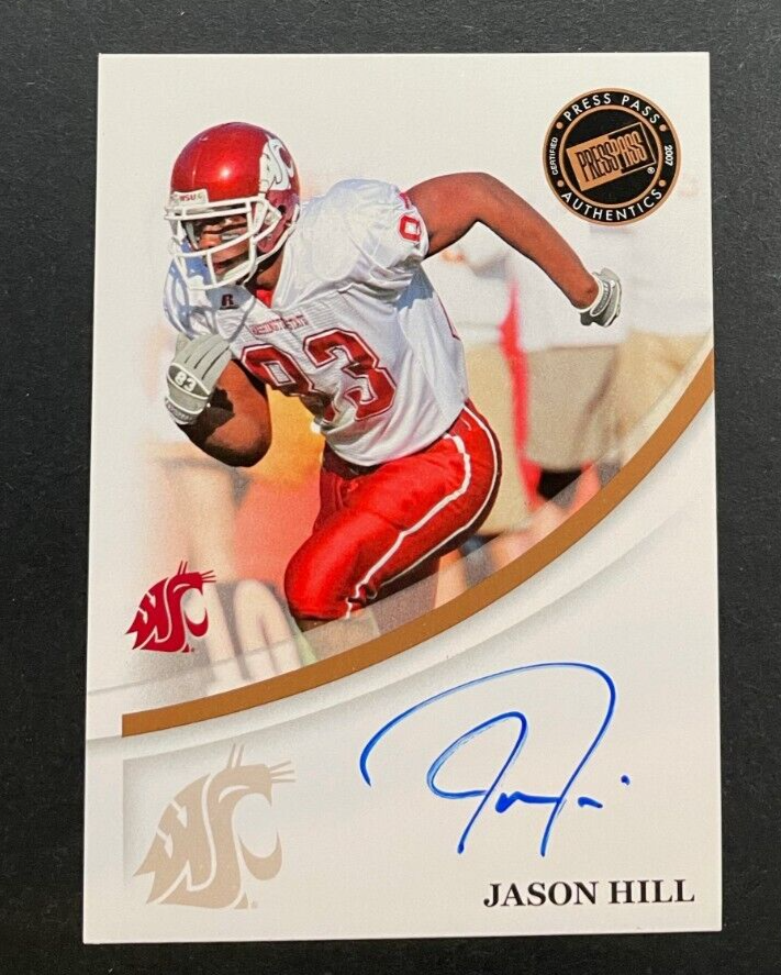 2007 Press Pass - Jason Hill Washington State Cougars - ROOKIE AUTO | eBay