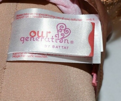 Our Generation 18 Doll By Battat H18000 02 Brown Hair Eyes Olive Skin