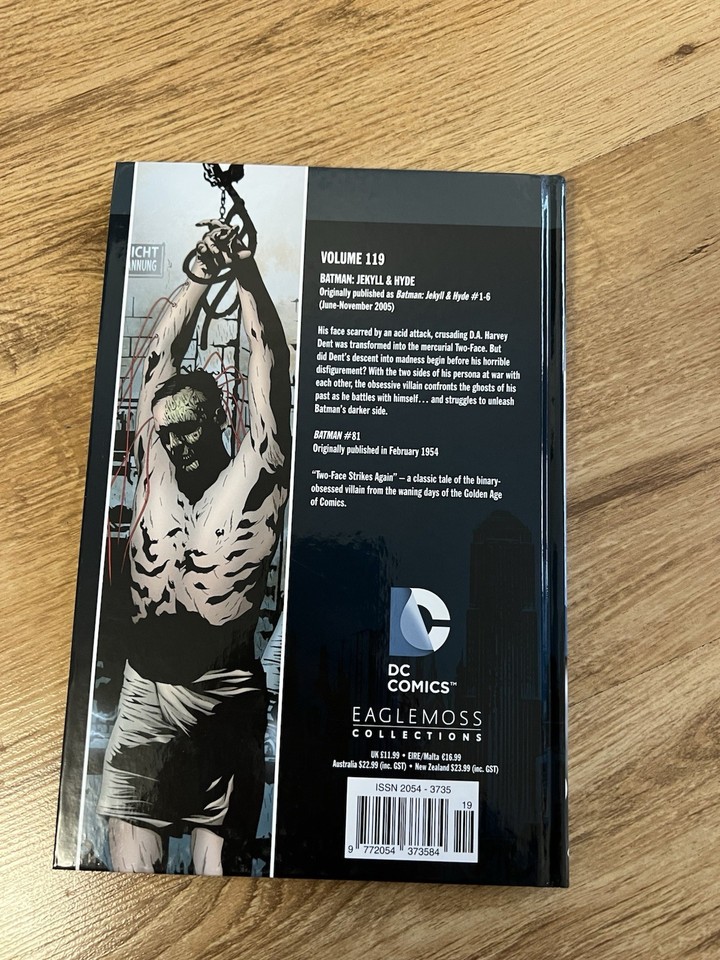 BATMAN JEKYLL & HYDE #119 DC COMICS GRAPHIC NOVEL COLLECTION EAGLEMOSS ...