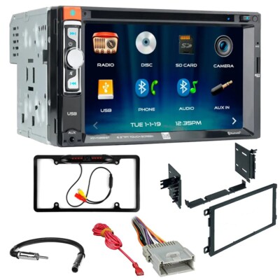 2003-2006 Chevy Avalanche Double DIN Dash Kit and Camera | XDVD269BT ...