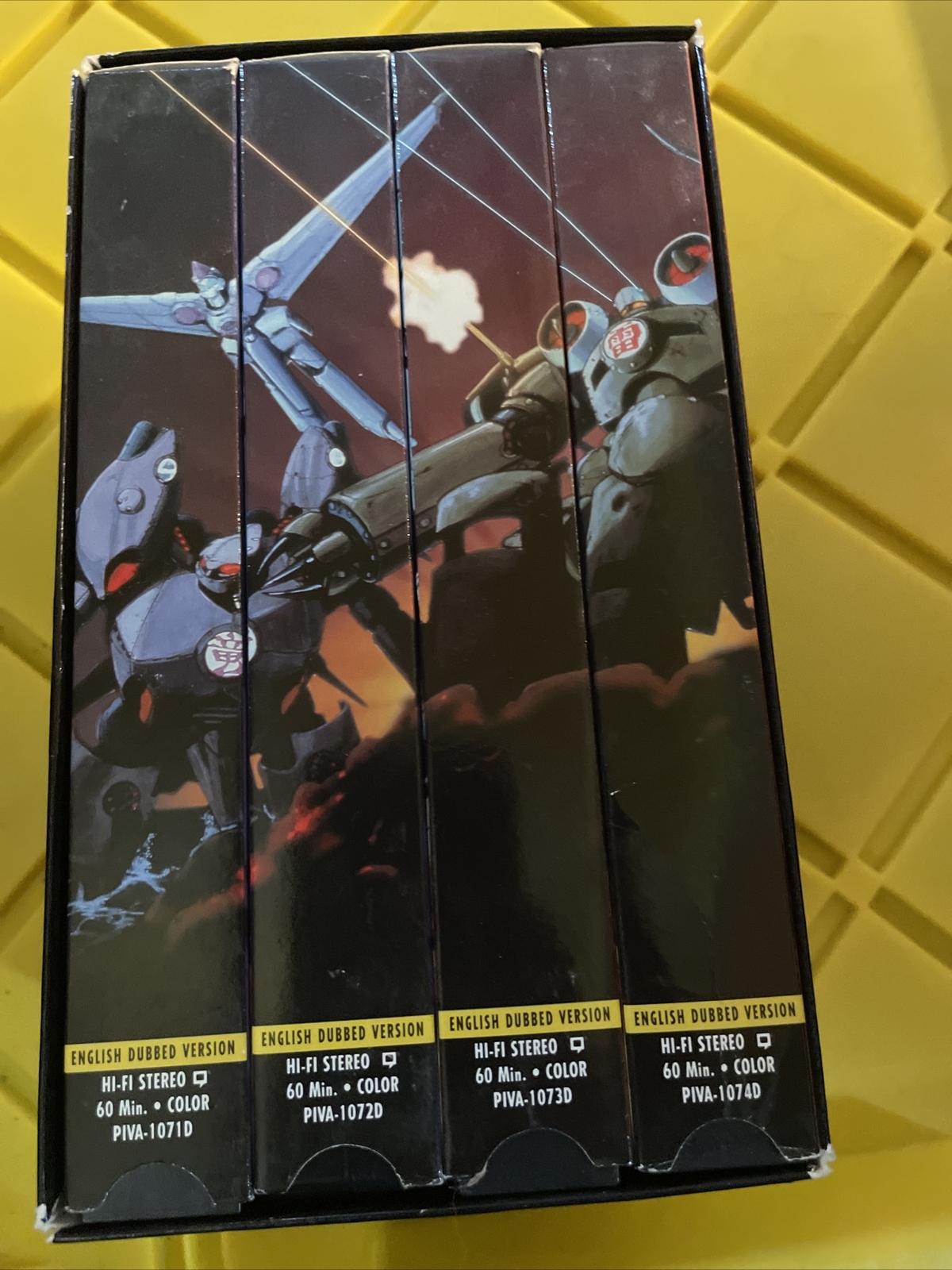 Alien Defender Geo-Armor Kishin Corps vhs boxset 4 movies pioneer 2 ...