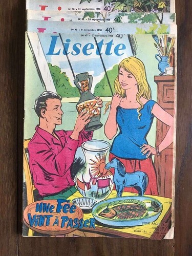 Lisette N°30 31 33 34 37 38 39 45 47 - 1958 | Très bon état | eBay