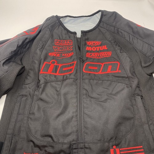 ICON Team MERC Stage 2 Textile Motorcycle Jacket. Men’s Small SLAYER ...