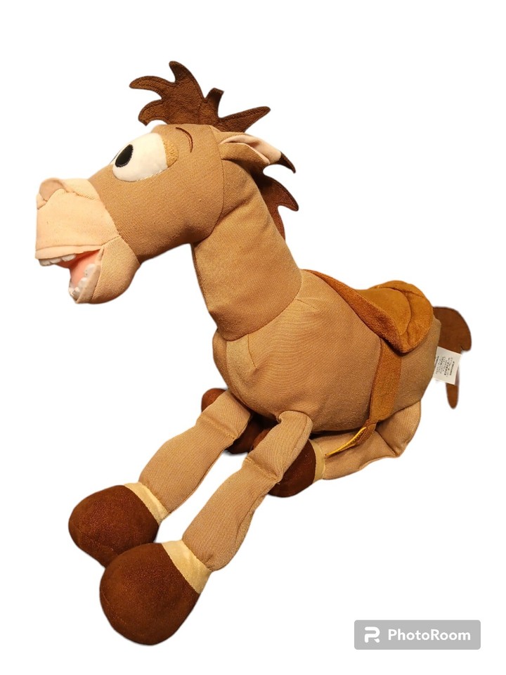 Disney Store Toy Story BULLSEYE Horse Large Plush Stuffed Animal ANDY ...