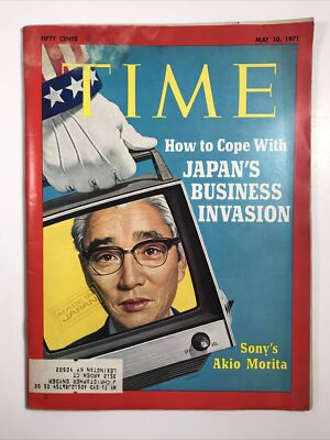Time Magazine (May 10, 1971) (Akio Morita) Sony, Japan Business ...