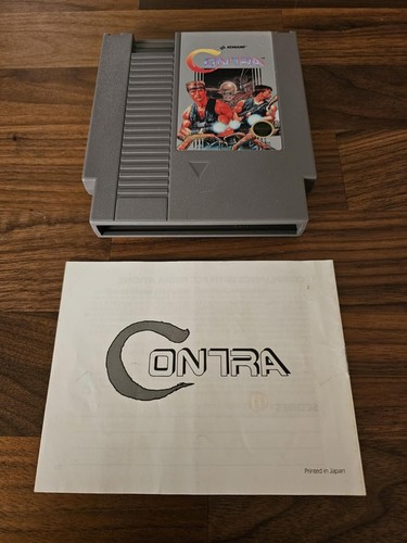 Contra (NES, 1988) Cartridge, Manual- Tested Working 15812890244 | eBay