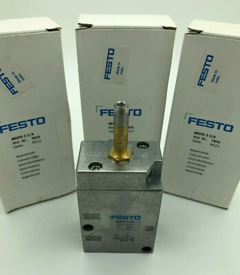 Festo: MOFH-3-1/4 / 7876 Pneumatic Solenoid Valve (3/2) **New** | eBay