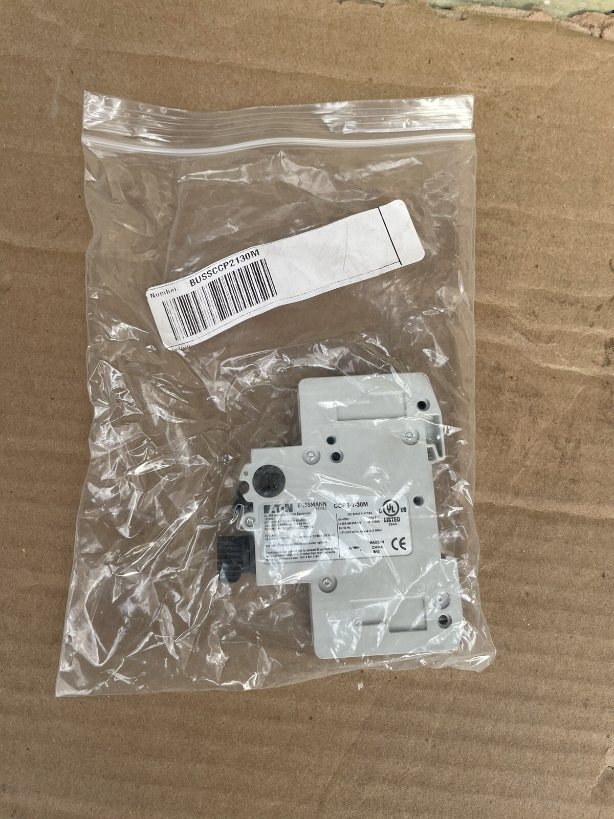 Eaton Bussmann CCP2-1-30M Fuse Holder Circuit Protector, New No Box | eBay