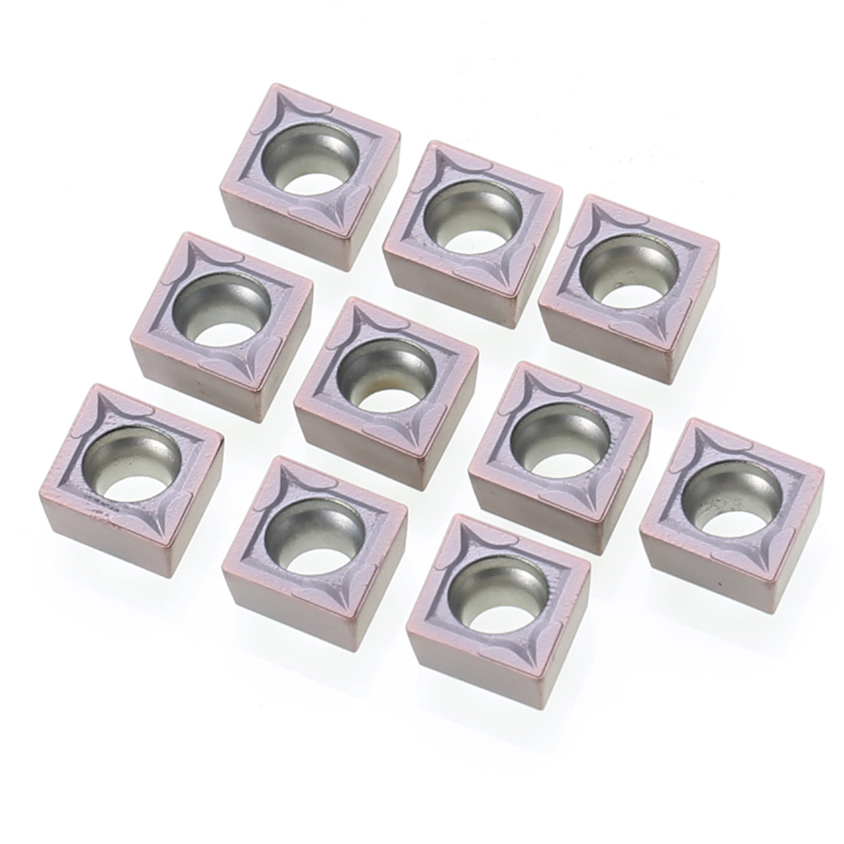 10pcs CCMT09T304 VP15TF Carbide Inserts Blades for CNC Lathe Turning ...