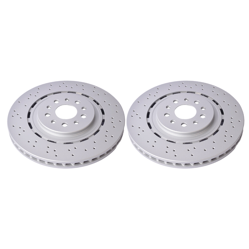 Front Brake Rotors set of 2 670030935 For Maserati Ghibli Quattroporte ...