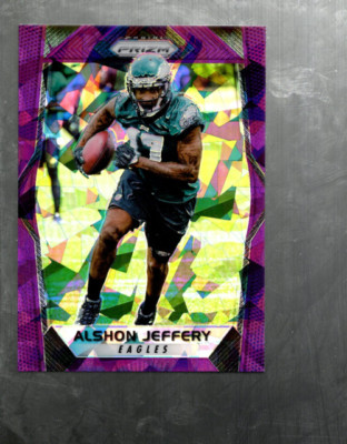 A7132- 2017 Panini Prizm Prizms Viola Cristalli #113 Alshon Jeffery/75 ...