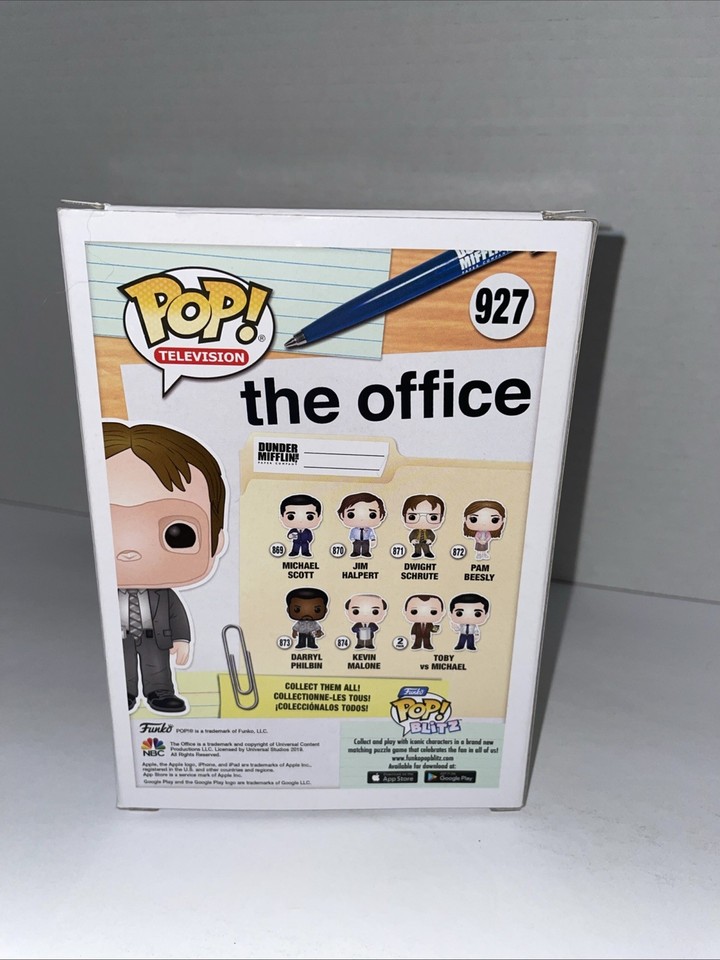 Funko Pop! Vinyl: The Office - Dwight Schrute - FYE (Exclusive) #927 ...
