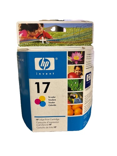 HP-17 Tri-Color Inkjet Cartridge C6625A | eBay