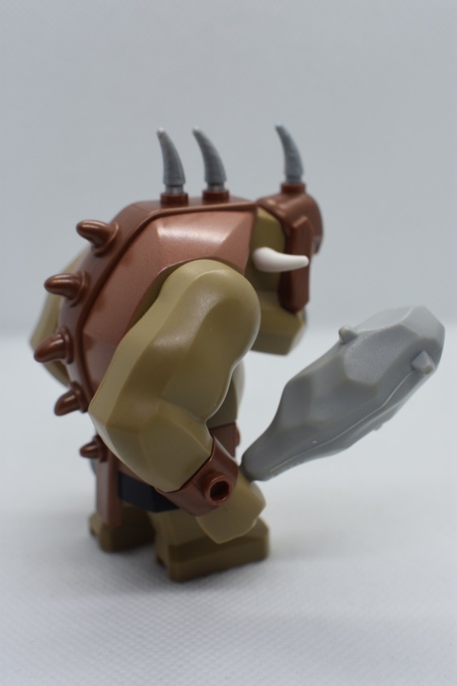 Fantasy Era (Troll, Dark Tan, Copper) - LEGO Castle Minifigure- cas358 ...