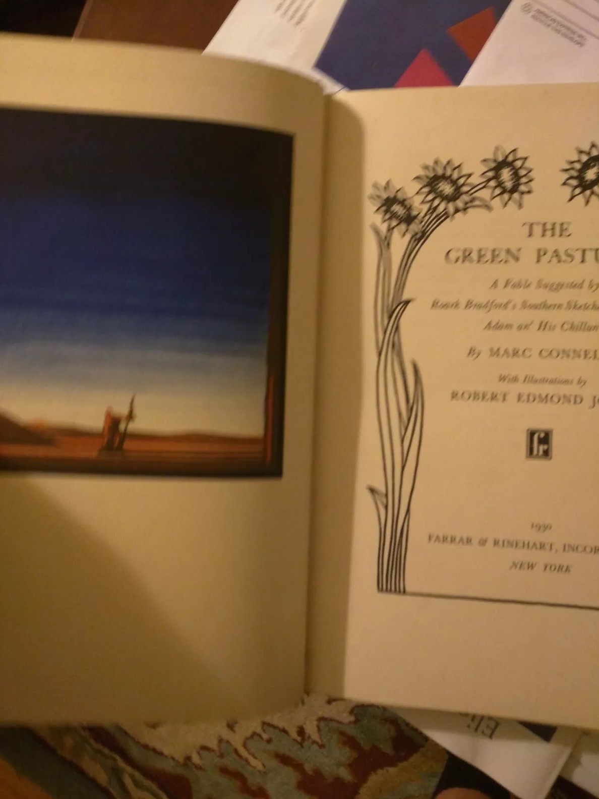 The Green Pastures Marc Connelly Signed illustrated | eBay