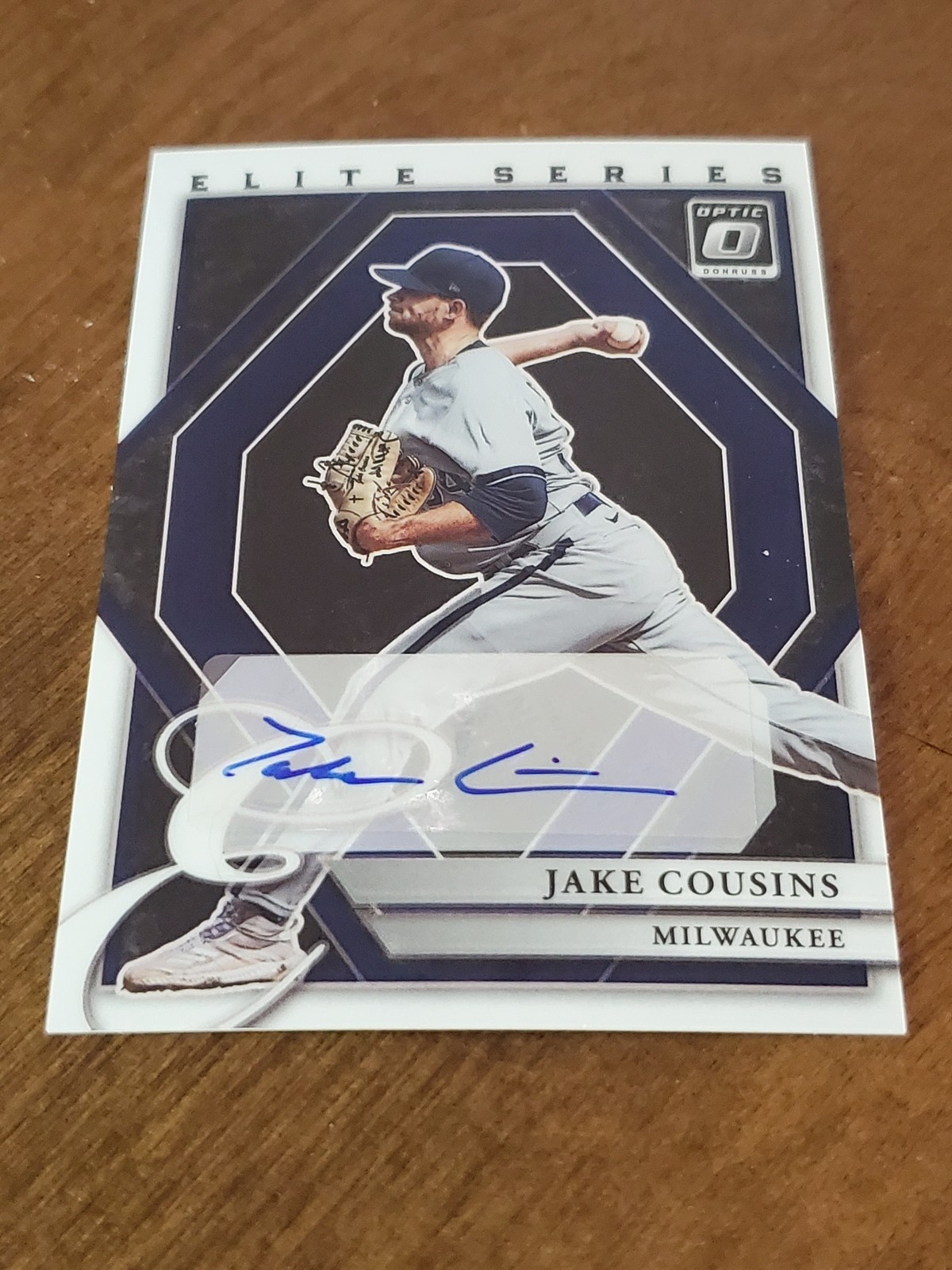 2022 Donruss Optic Elite Series Jake Cousins #ESS-JC RC Auto Milwaukee ...
