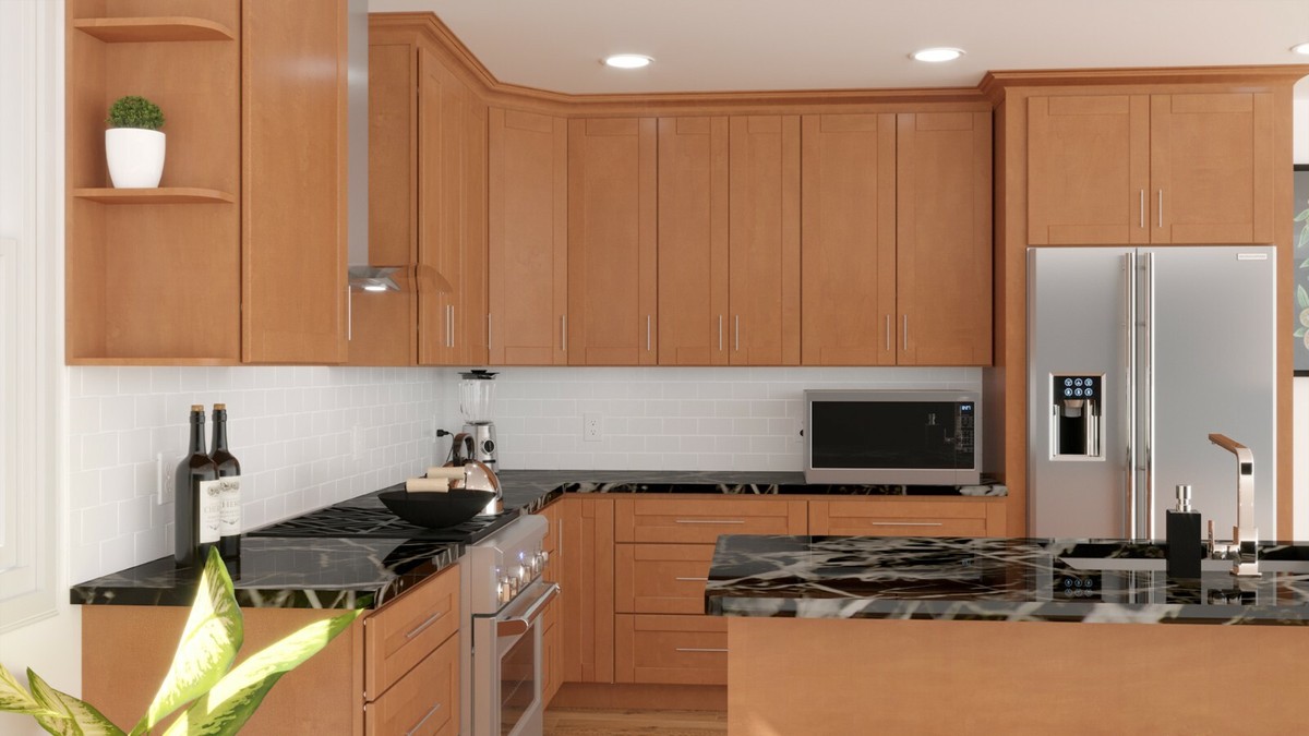 Rta Maple Shaker Kitchen Cabinets | Cabinets Matttroy