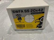SWFA SS 20x42 Tactical 30mm Riflescope for sale online | eBay