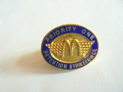 Vintage McDonald's Restaurant Priority One Retention Strikeforce ...