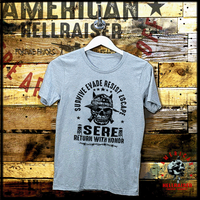 SERE School t-shirt survive evade resist escape military POW survival ...
