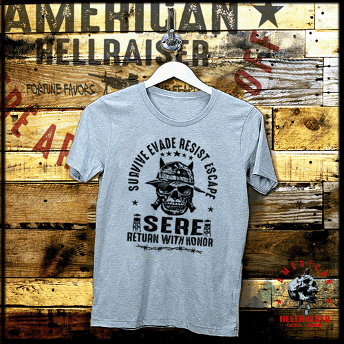 SERE School t-shirt survive evade resist escape military POW survival ...