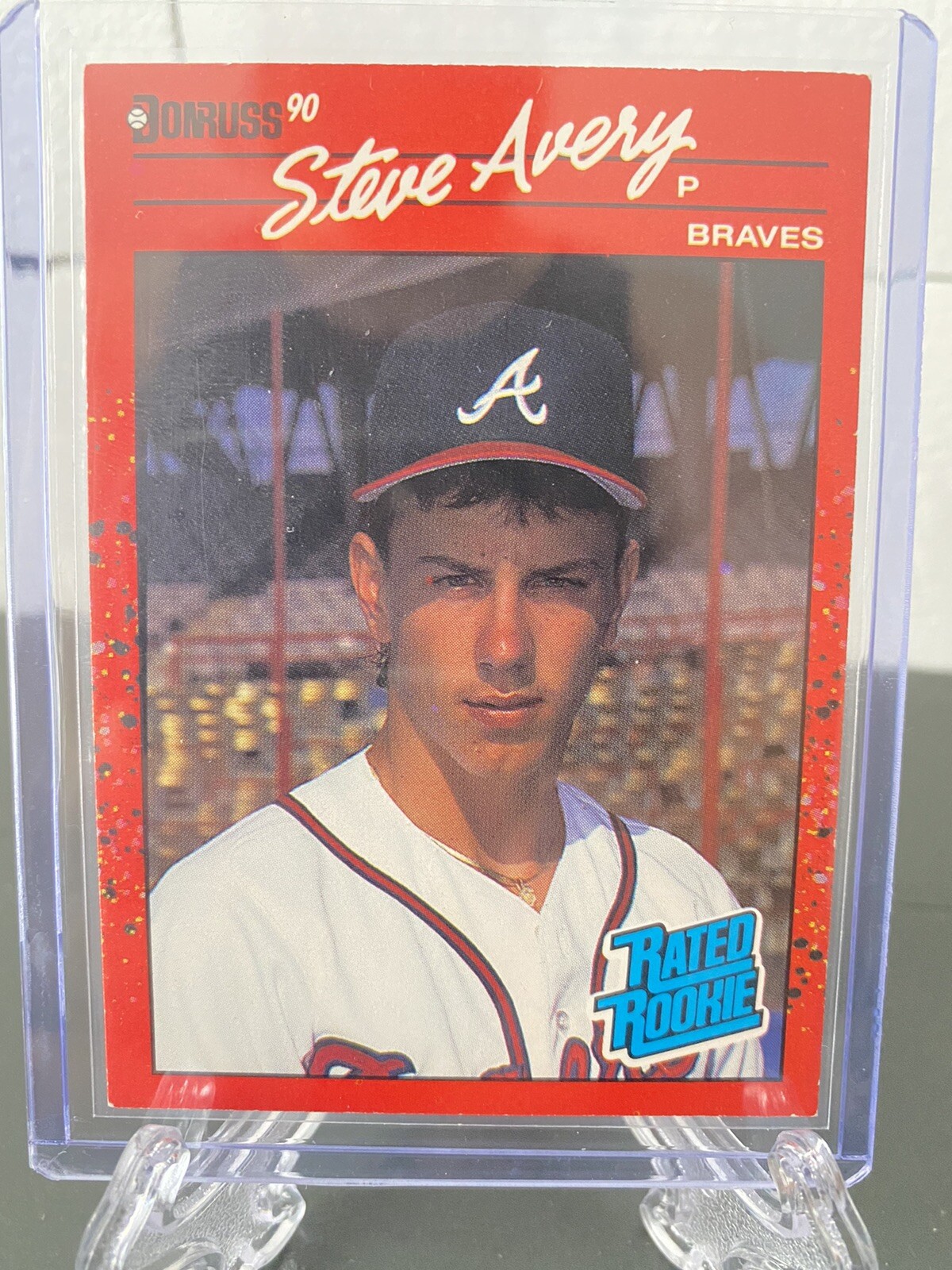 Steve Avery 1990 Donruss Rated Rookie RC #39 Atlanta Braves | eBay