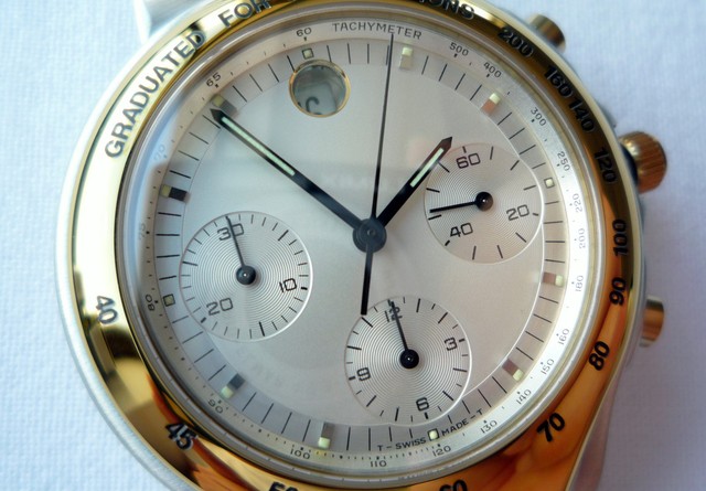 Classic BMW Car M Style Automatic Chronograph Watch Power Motorsport ...