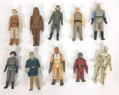 Lot Of 10 Vintage Kenner Star Wars Action Figures 1977 - 1982 | eBay