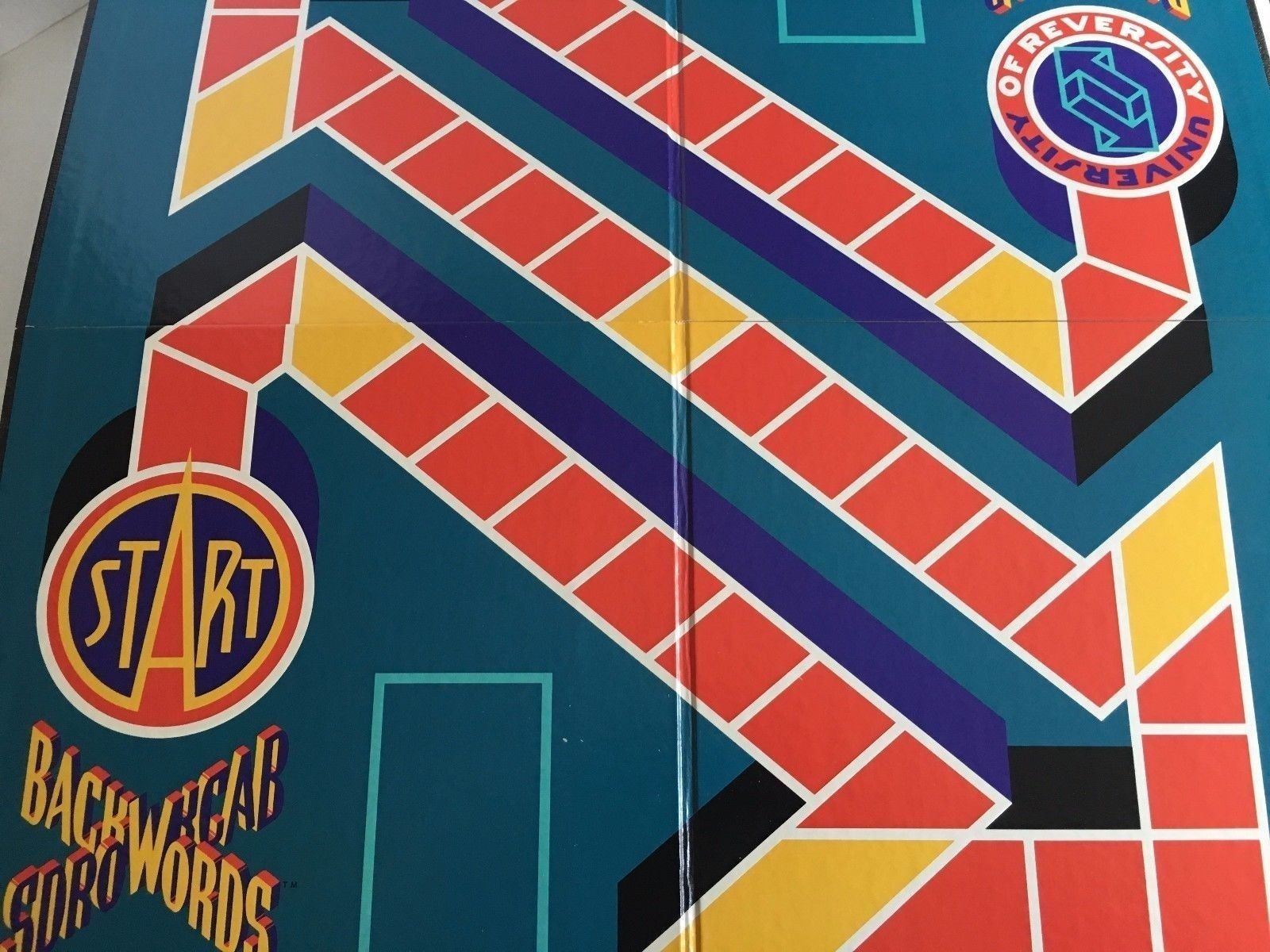 1988 Backwords Board Game Random House Complete | eBay