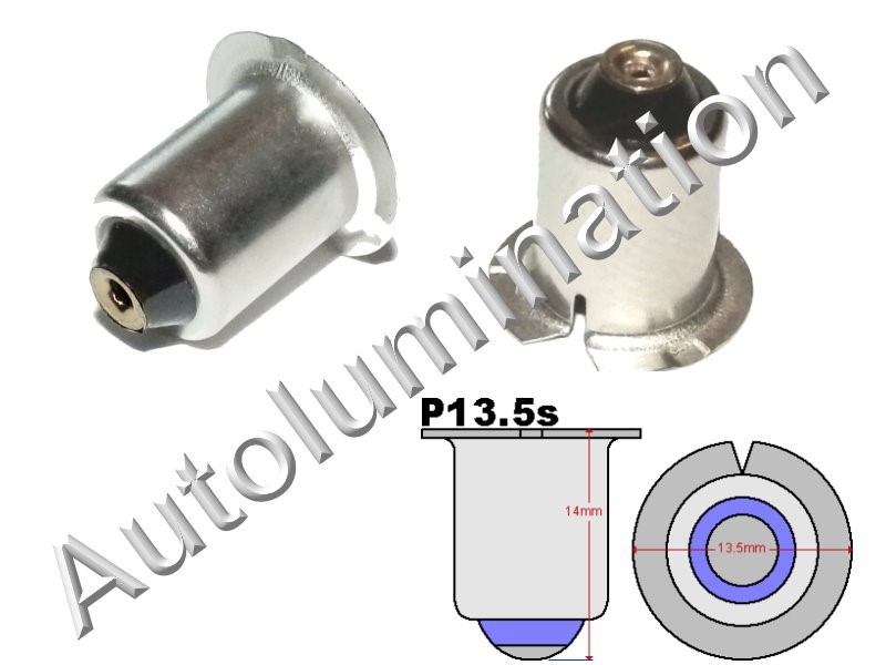 Flashlight Bulb Flange P13.5s PX13.5s PR Bases Custom LED Lighting PR2 ...