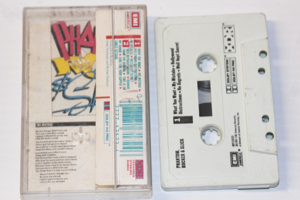 Phantom Rocker & Slick Self Titled Album (Cassette Tape 1985 EMI ...