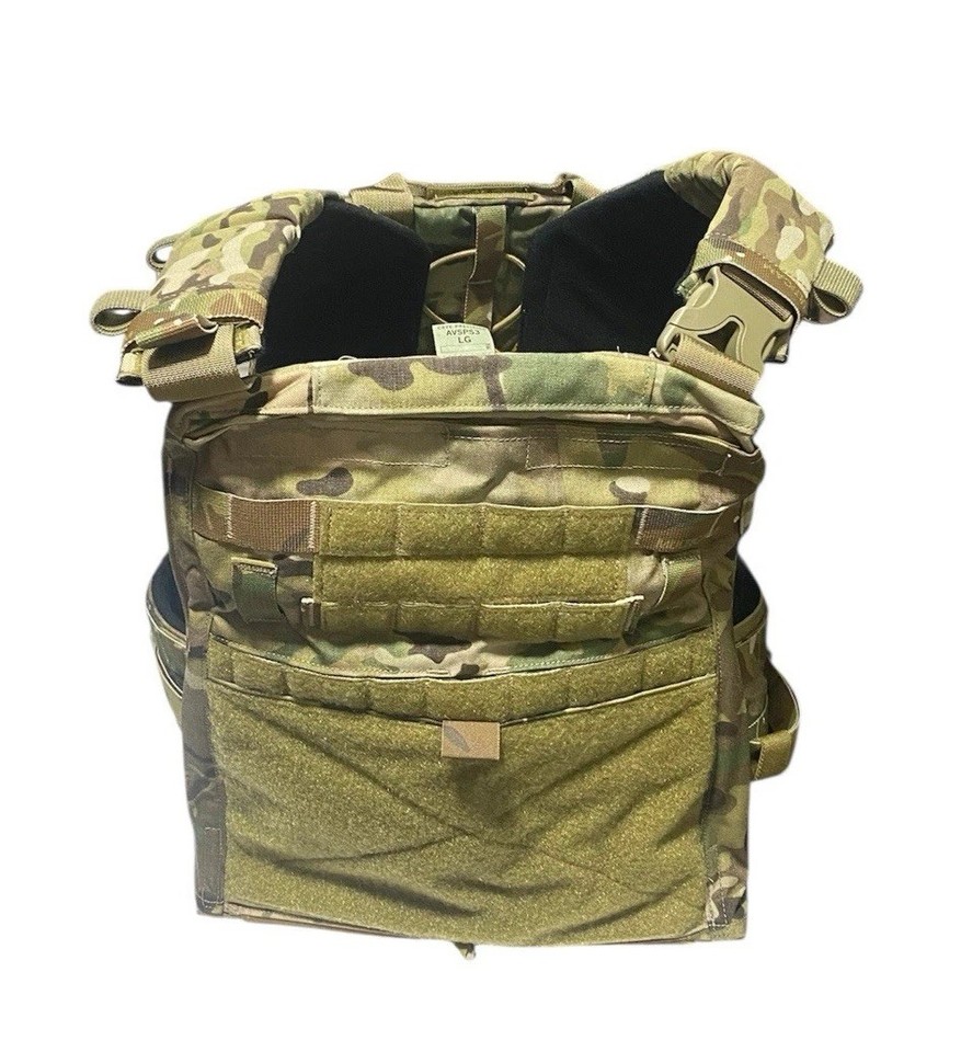 Crye Precision AVS MBAV Plate Carrier - Large - Full Kit - Multicam ...
