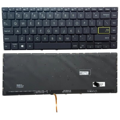 Laptop Keyboard For ASUS VivoBook S14 X435EA S435EA Black US With ...