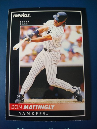 1992 Pinnacle Don Mattingly #23 New York Yankees | eBay