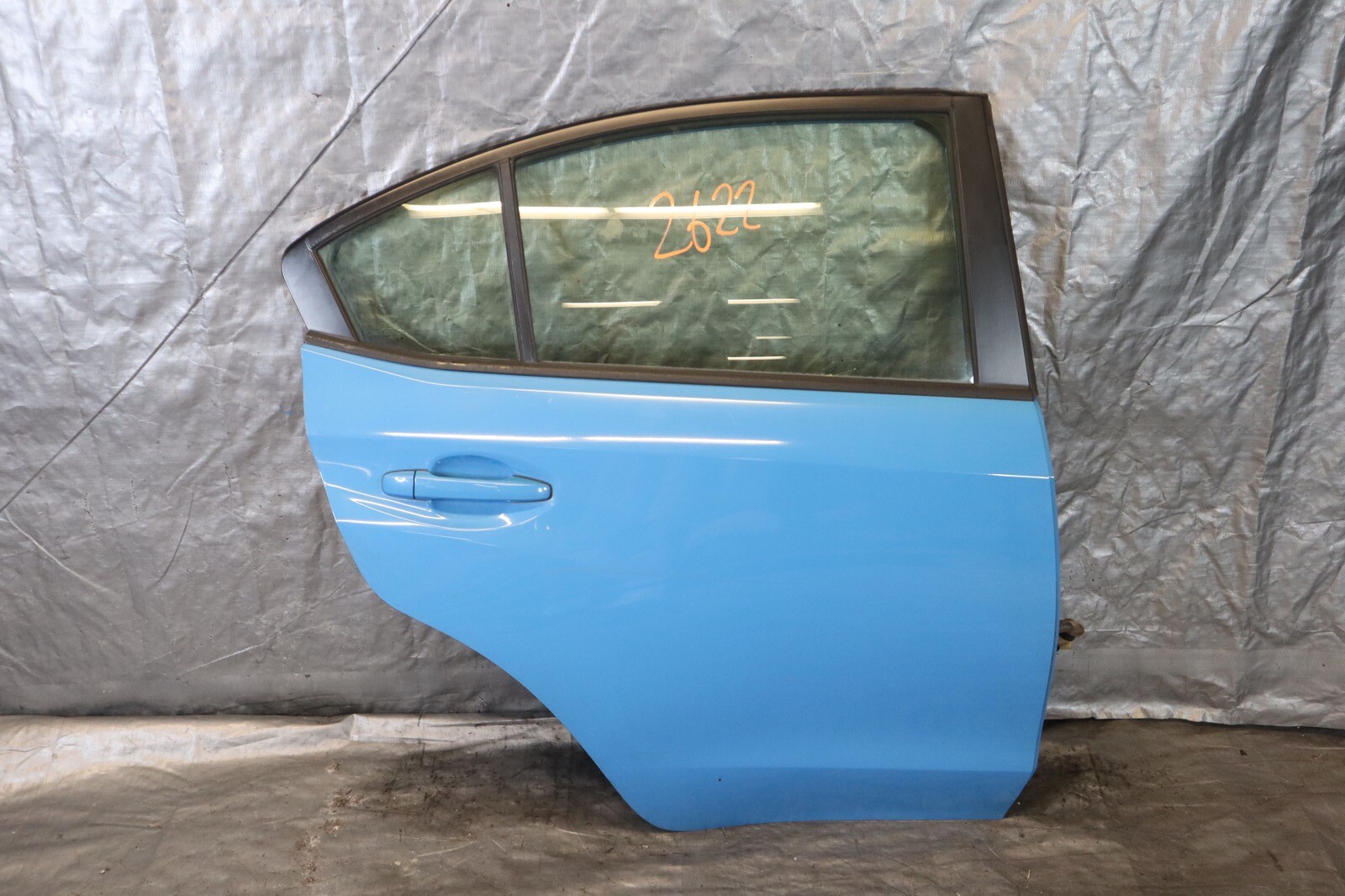 2016 SUBARU WRX STI HYPER BLUE SERIES OEM RH PASSENGER SIDE REAR DOOR ...