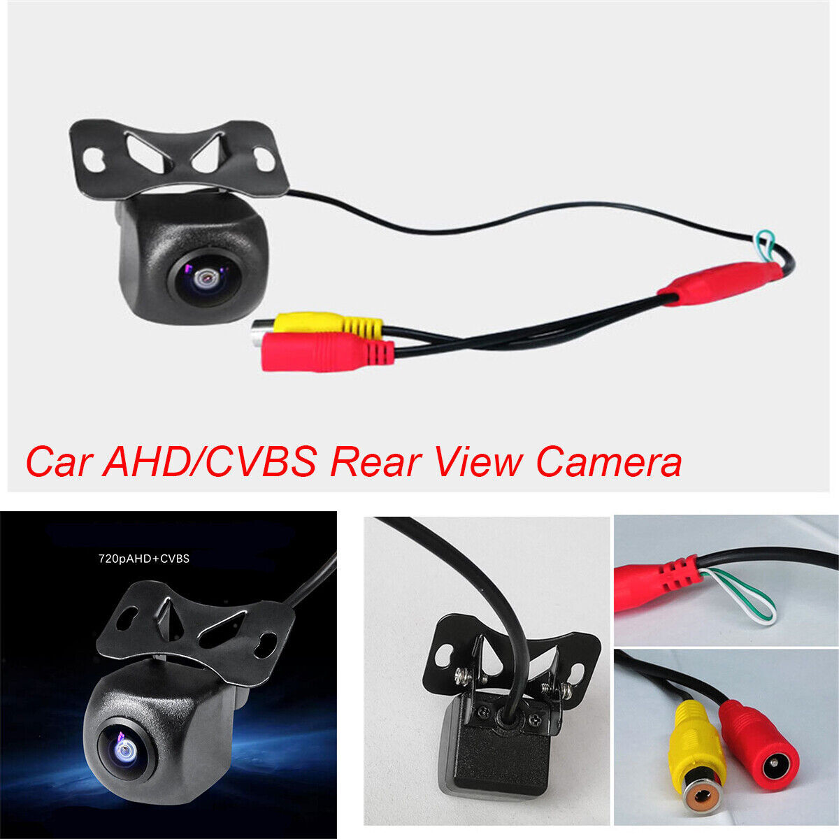 1PCS 170° Wide-angle Visible Car AHD/ CVBS HD Rear View Parking Assist ...