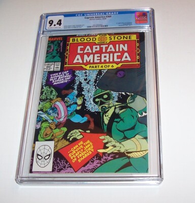 Captain America #360 - Marvel 1989 Copper Age Issue - CGC NM 9.4 | eBay