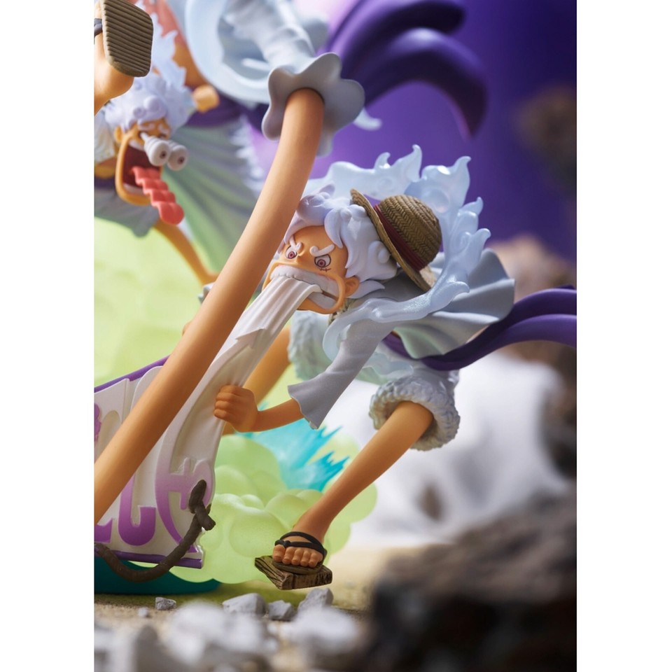 ONE PIECE TOEI ANIMATION COLLECTION MONKEY D LUFFY GEAR5 Action Figure ...