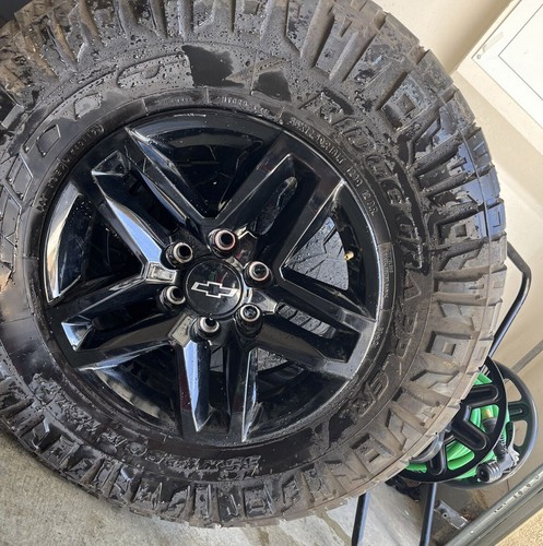 4 Chevy Silverado Avalanche Factory OEM Trail Boss 18” Wheels Rims 5911 ...