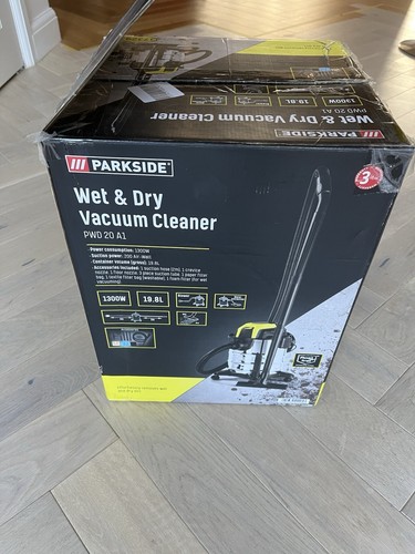 Parkside Wet & Dry Vacuum Cleaner (PWD 20 A1) 20L 1300W | eBay