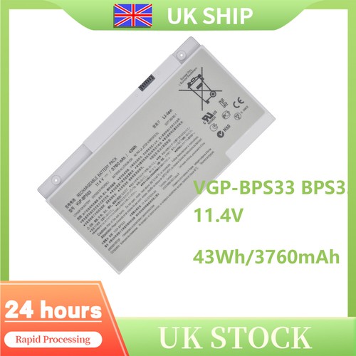 New VGP-BPS33 battery For Sony Vaio SVT1511A11L SVT15112CXS SVT151190X ...
