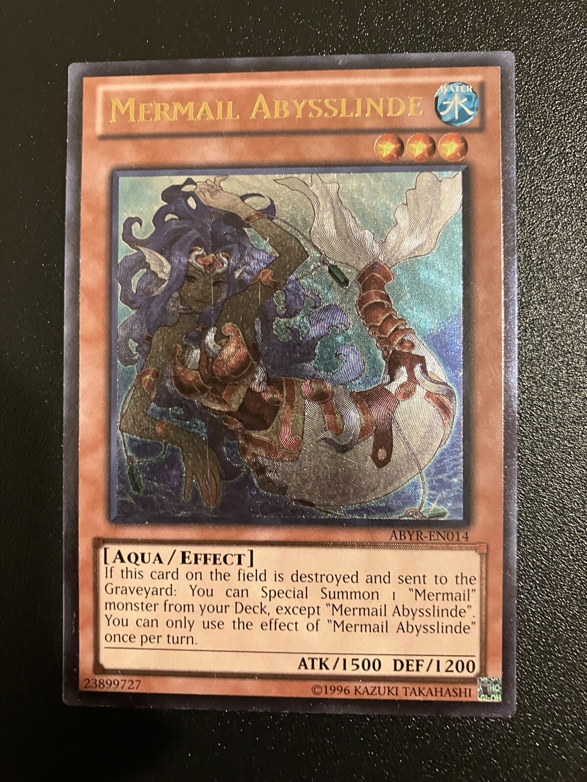 Yugioh Mermail Abysslinde Ultimate Rare ABYR-EN014 NM | eBay