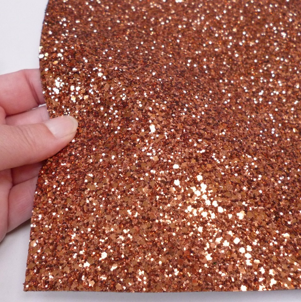 CHUNKY Glitter Material / Fabric MINI ROLL sew, glue or die cut pefect ...