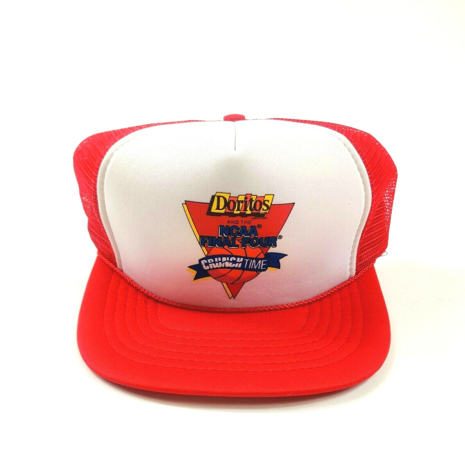 Vintage Doritos Snapback NCAA March Madness Red WhiteTrucker Hat Cap ...