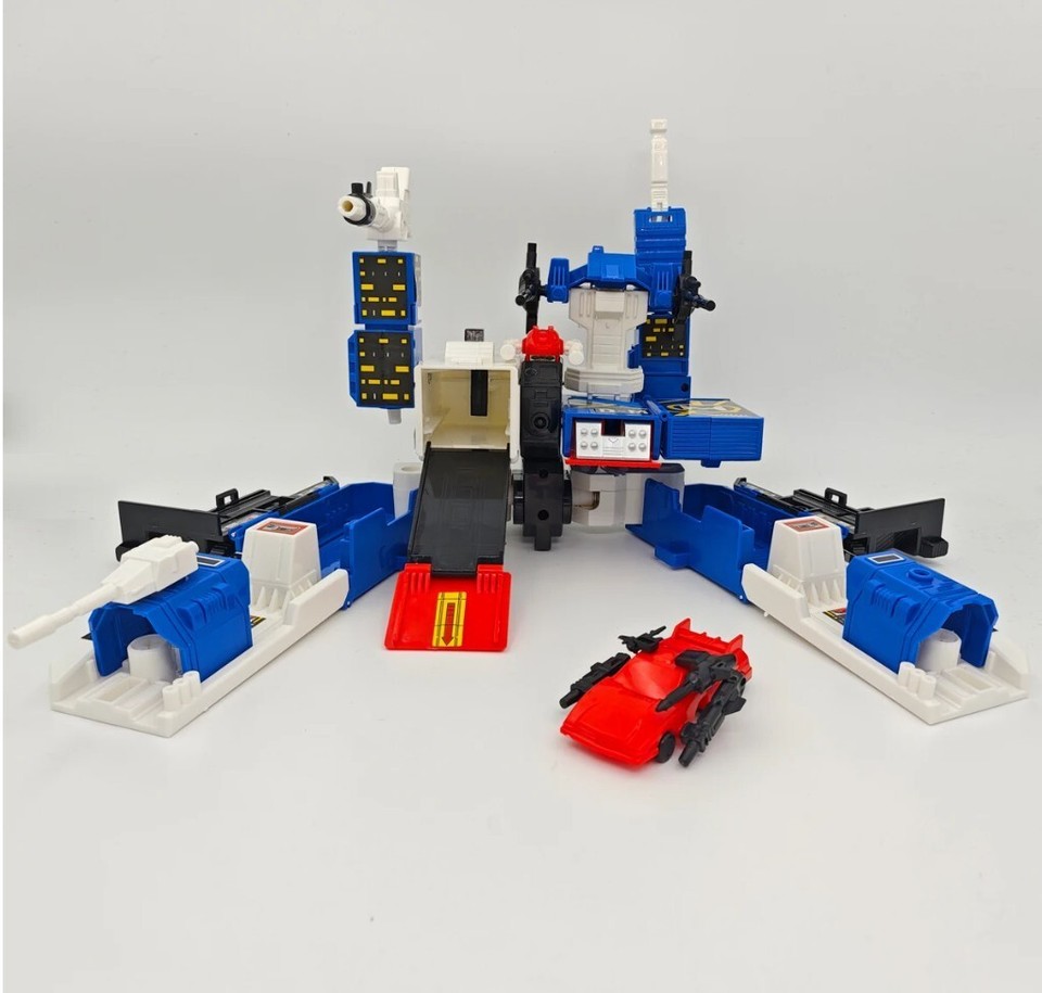 NEW Transformation Metrotitan Blue Metroplex Ko G1 Toy Gift Collection ...