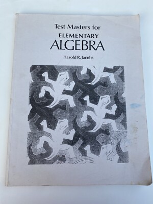 Harold Jacobs Test Masters for Elementary Algebra Answer Key Solutions ...