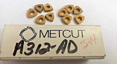 Metcut Carbide Inserts - A312-AD - Qty. 10 - NEW! | eBay